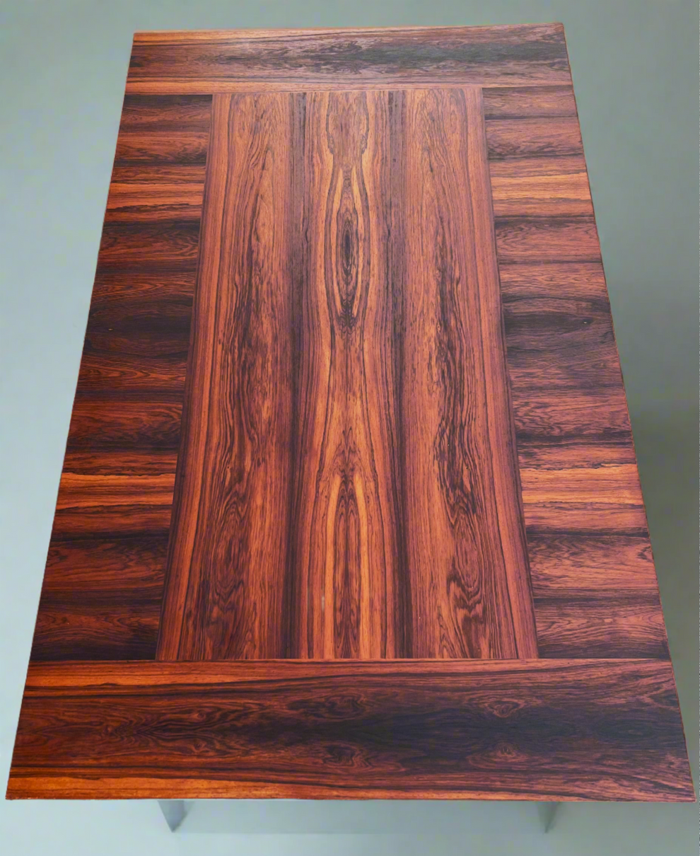 REFINISHED Danish Mid Century Modern Rosewood Coffee Table, Large – Mid ...