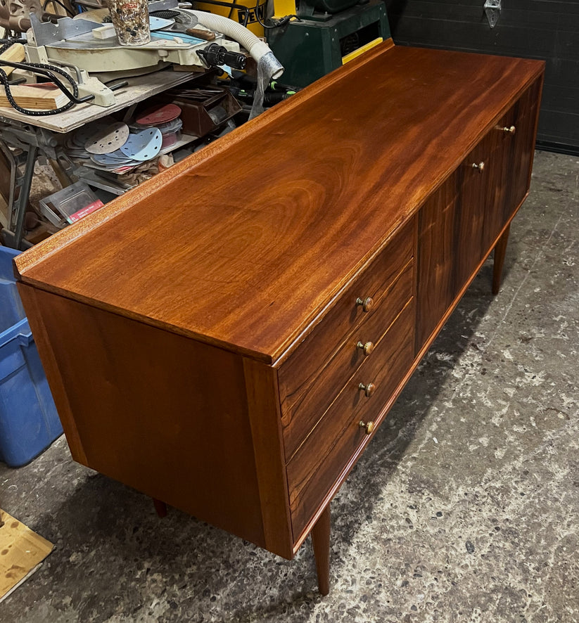 REFINISHED MCM Rosewood Sideboard by R. Heritage for Archie Shine 60"