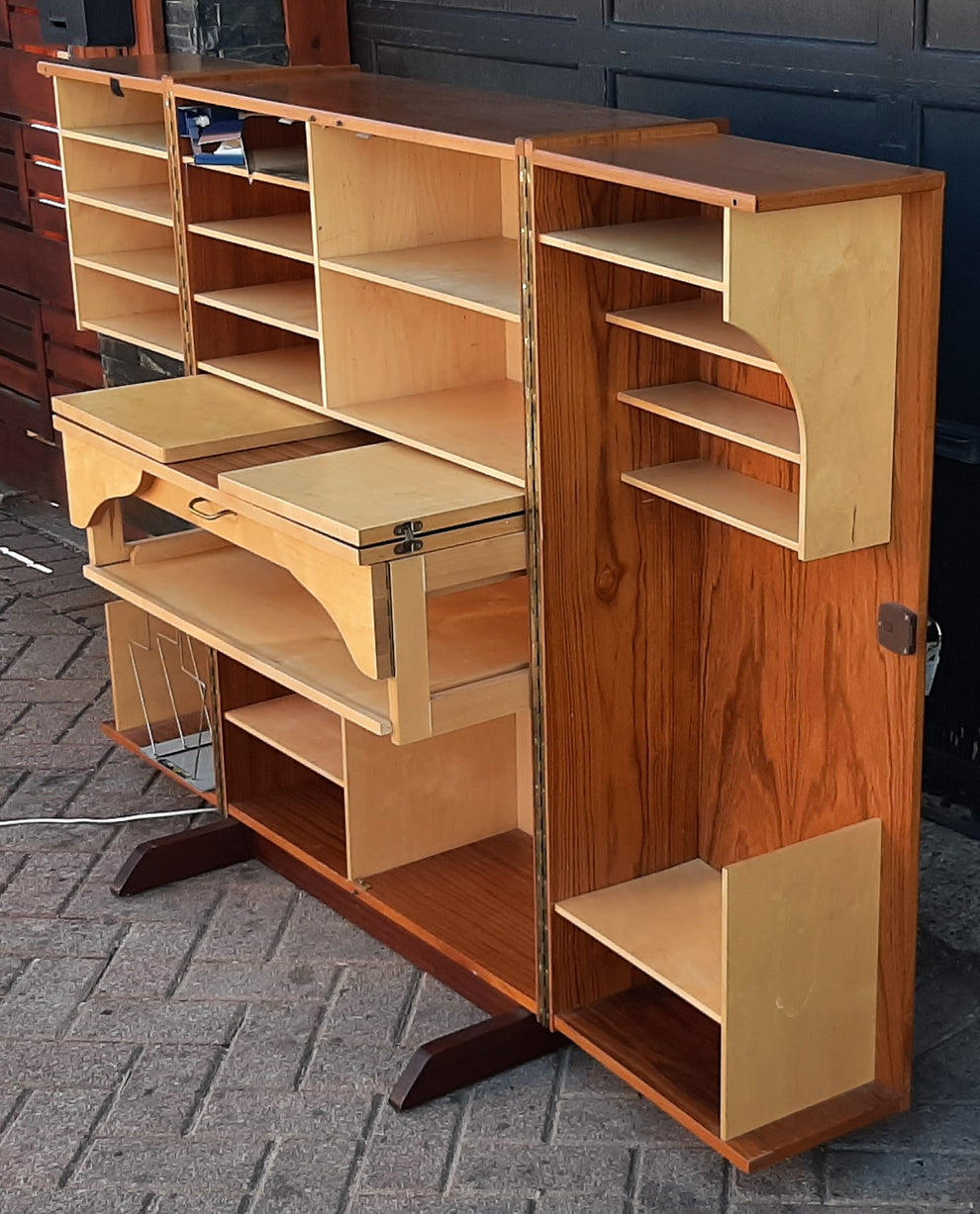 RESTORED MCM Swiss Magic Box Desk by Mummenthaler & Meier