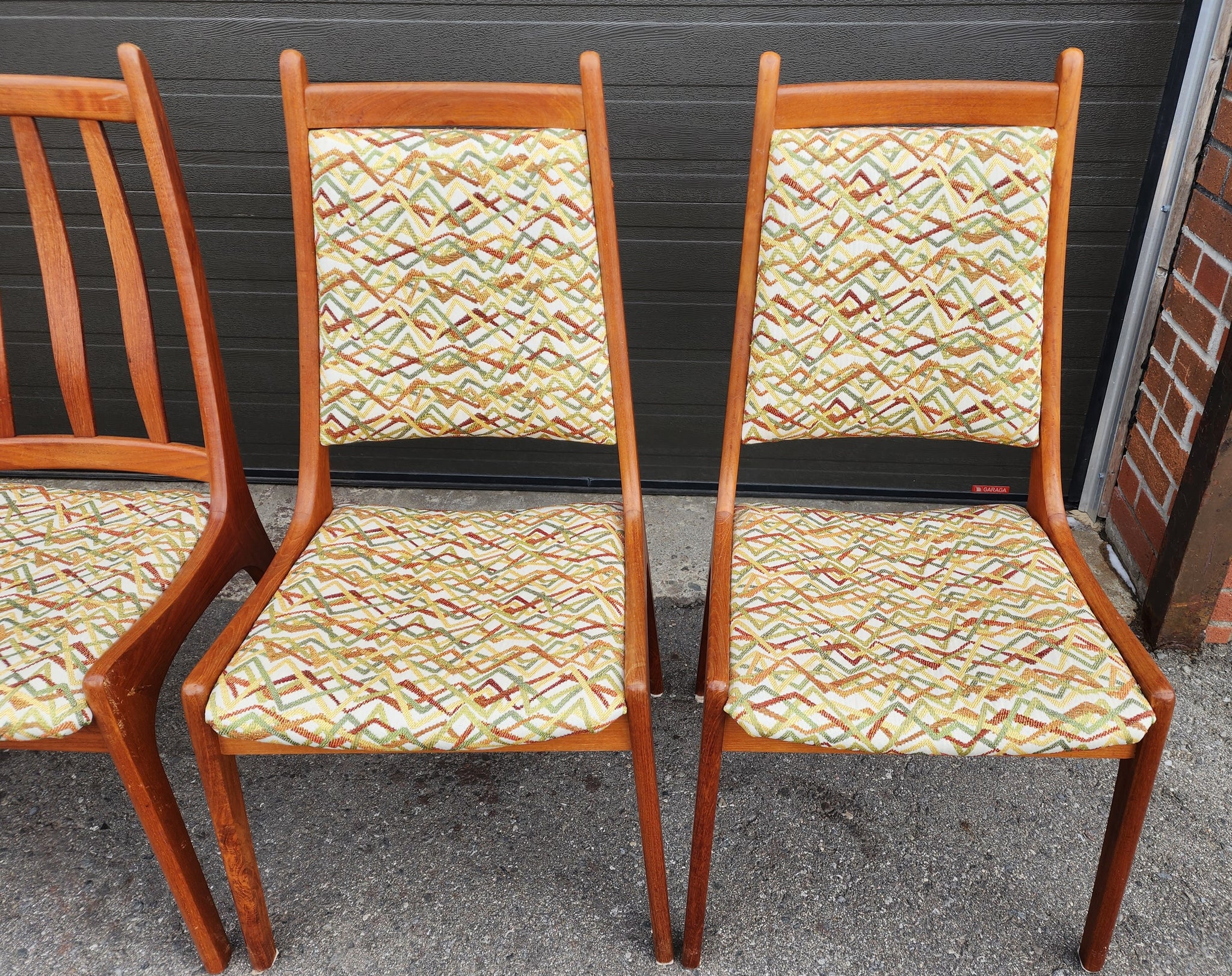 6 Mid Century Modern Teak Dining Chairs Nordic – Mid Century Modern Toronto