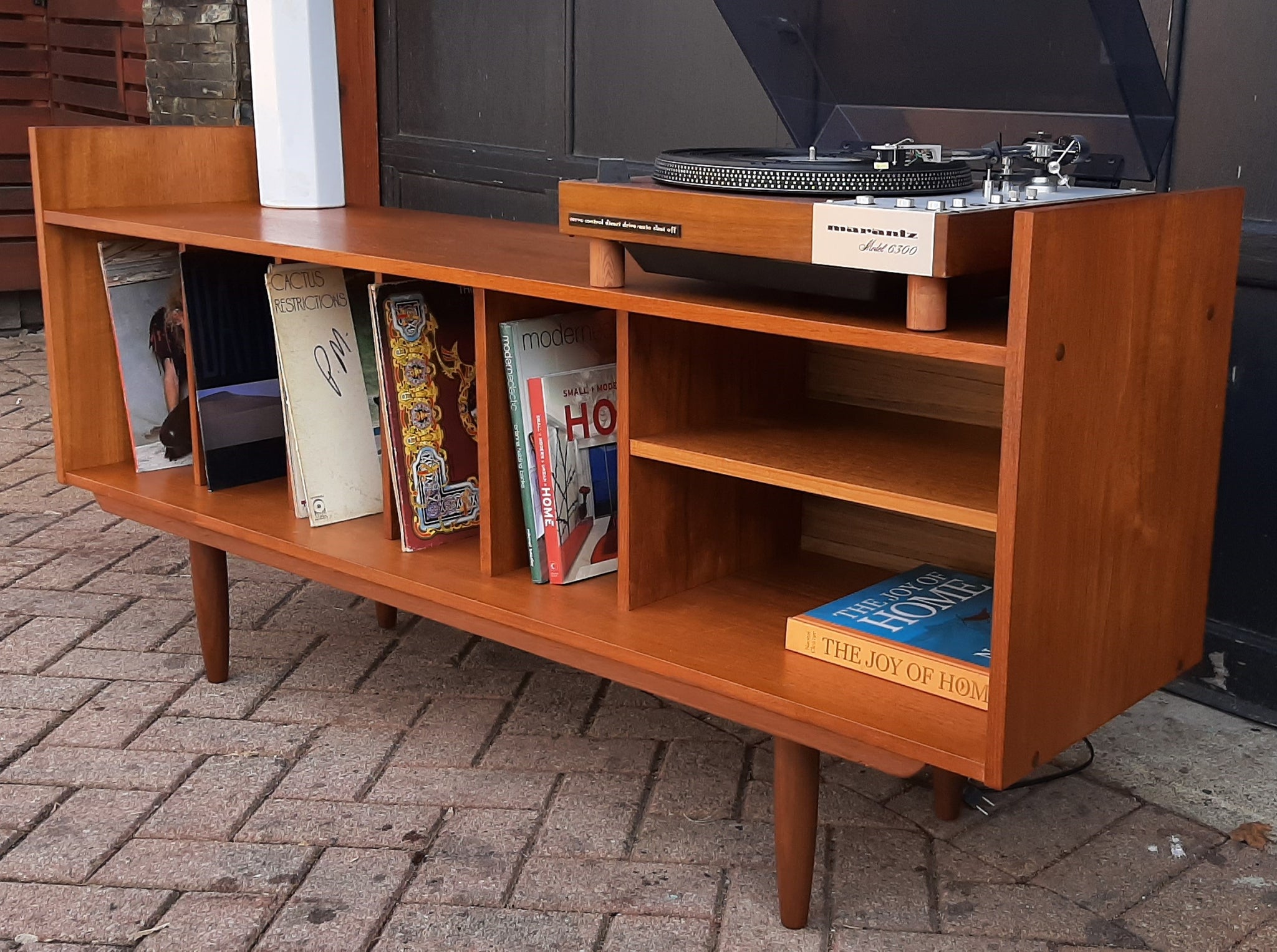 REFINISHED MCM Media Console, Perfect – Mid Century Modern Toronto